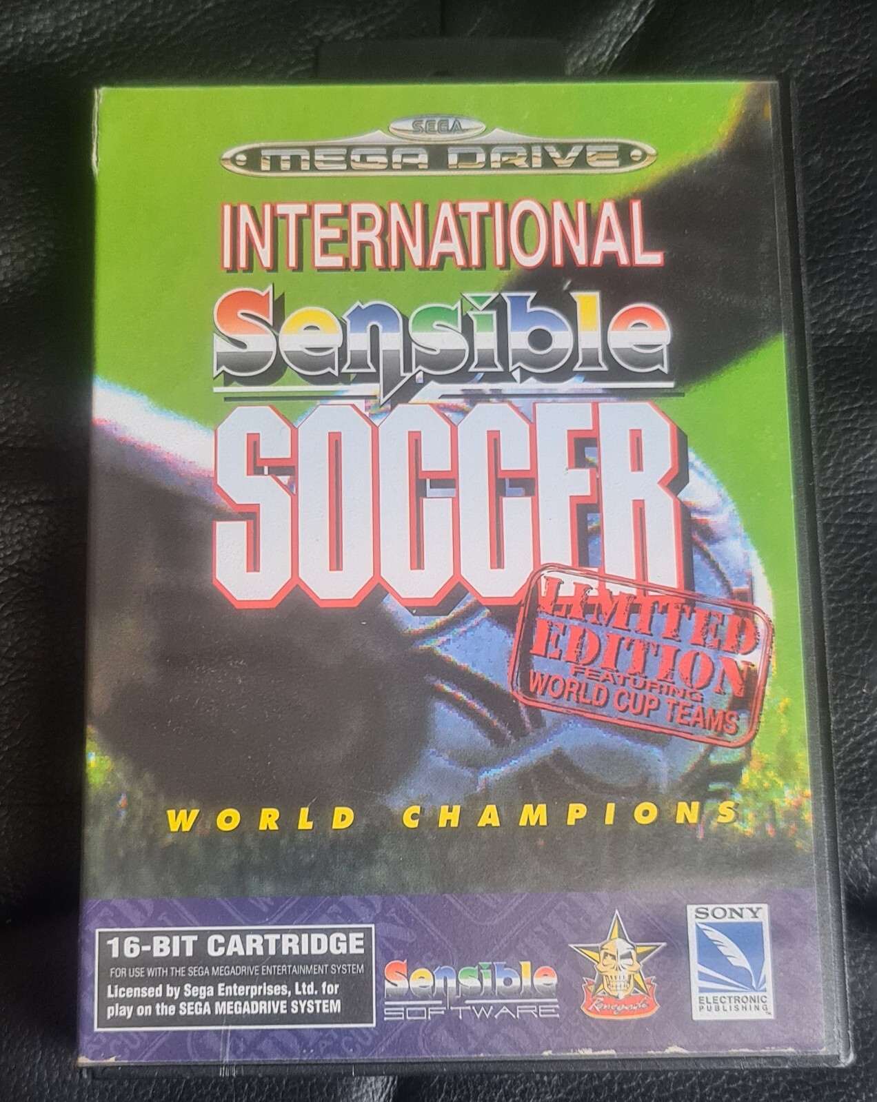 International Sensible Soccer Megadrive PAL - Prix - Photo - Présentation