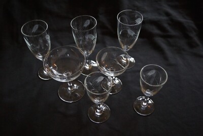Stemware - Etched Crystal Stemware