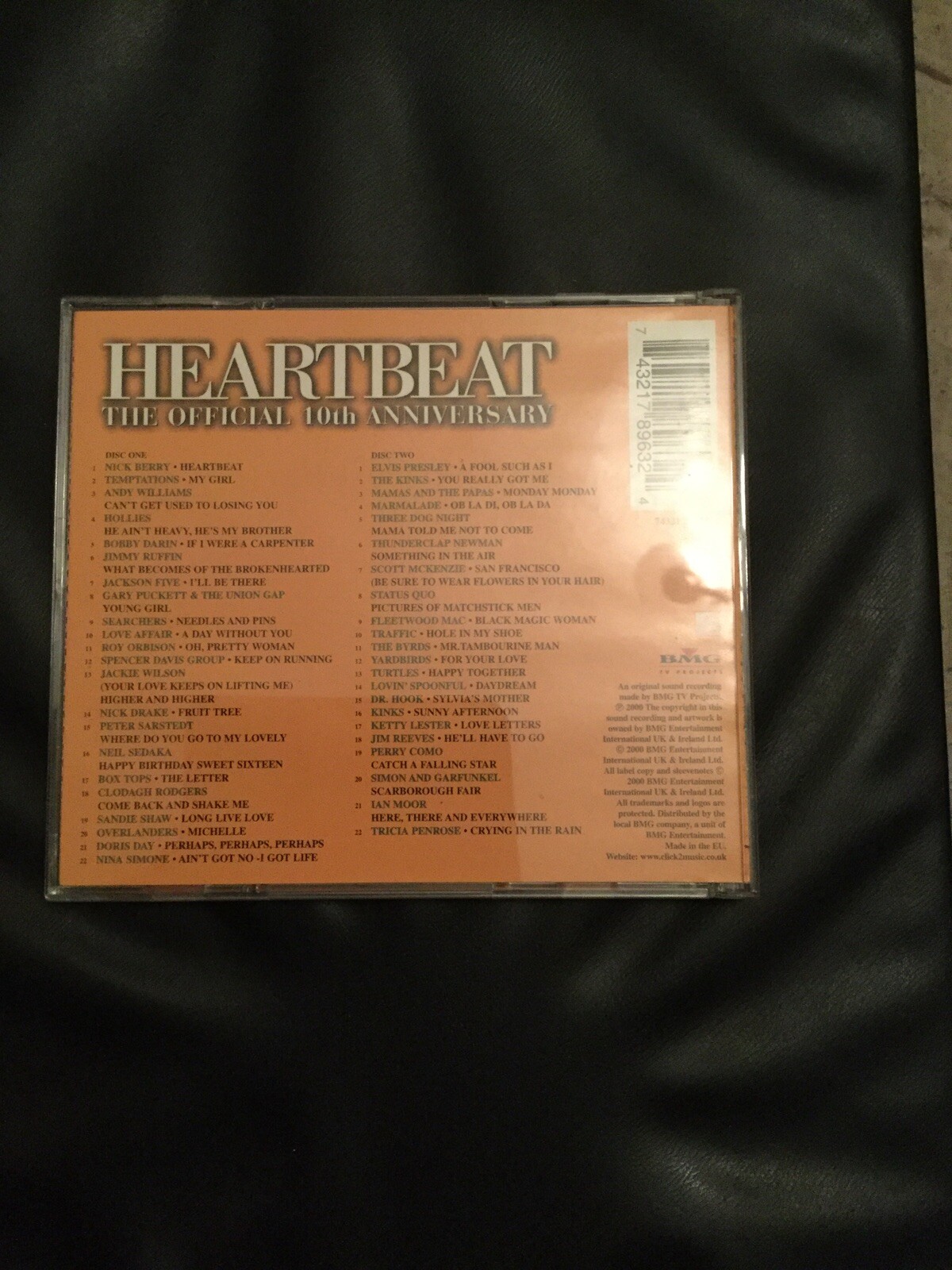 HEARTBEAT THE OFFICIAL 10th ANNIVERSARY CD ALBUM 2000 TWO DISC SET | eBay