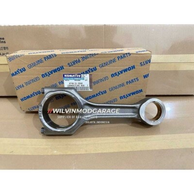 Genuine Connecting Rod Komatsu PC300-8 6746-31-3240 Japan OEM SAA6D114 ...