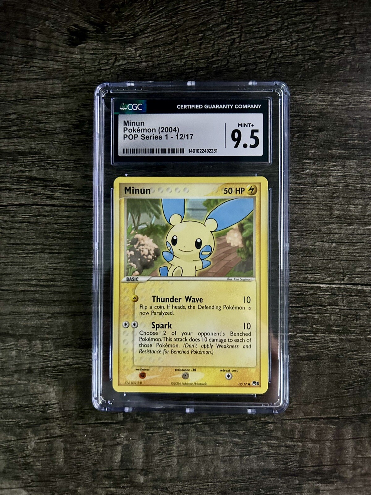 Pokémon TCG Minun POP Series Promos 1 12 Regular Common | eBay
