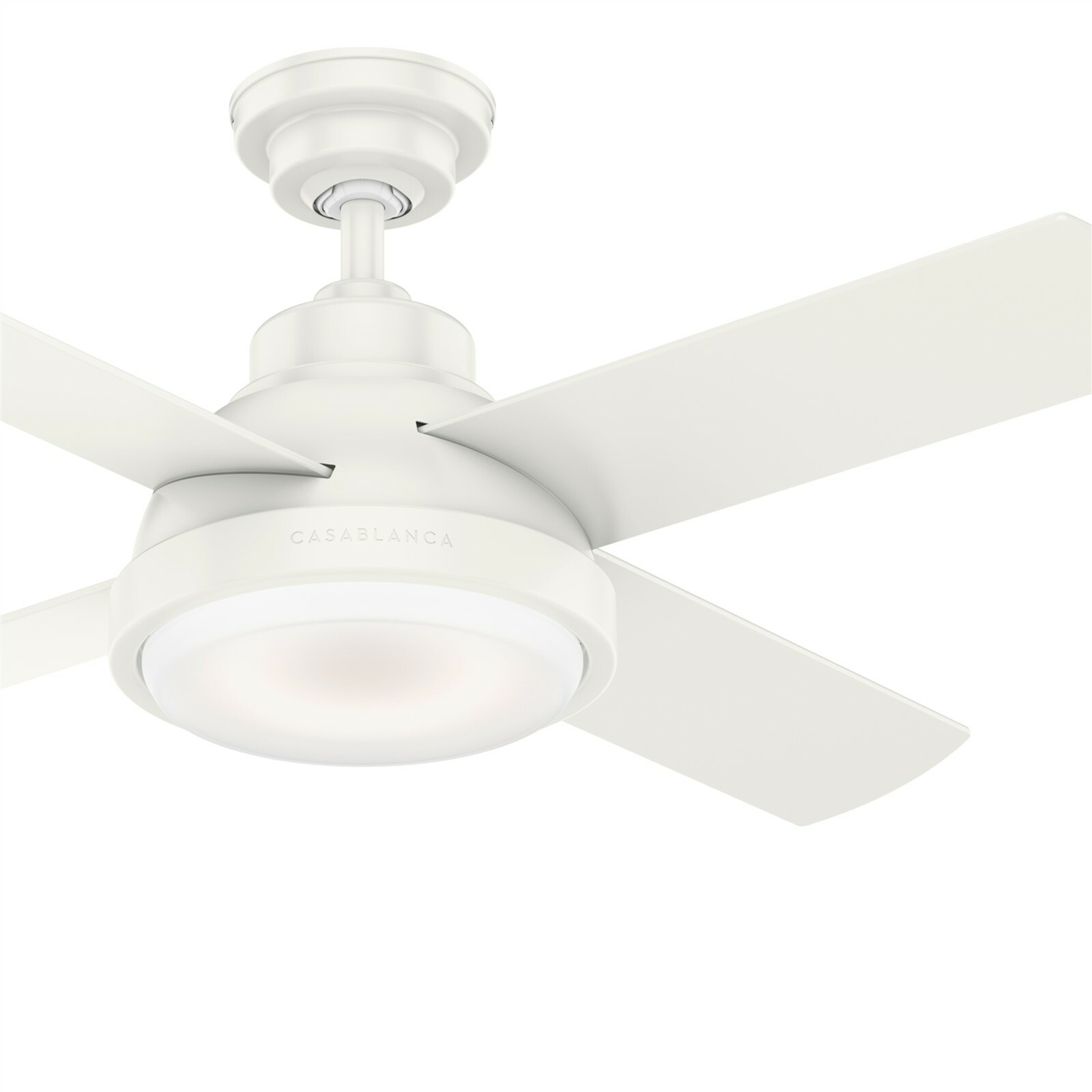 Casablanca White Ceiling Fan With Light | Shelly Lighting