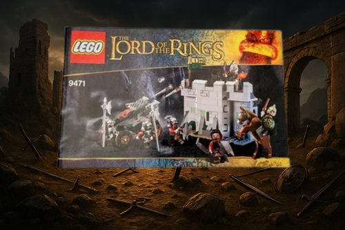LEGO Lord of the Rings Uruk Hai Army (Wall & Manual only) 9471 New | eBay