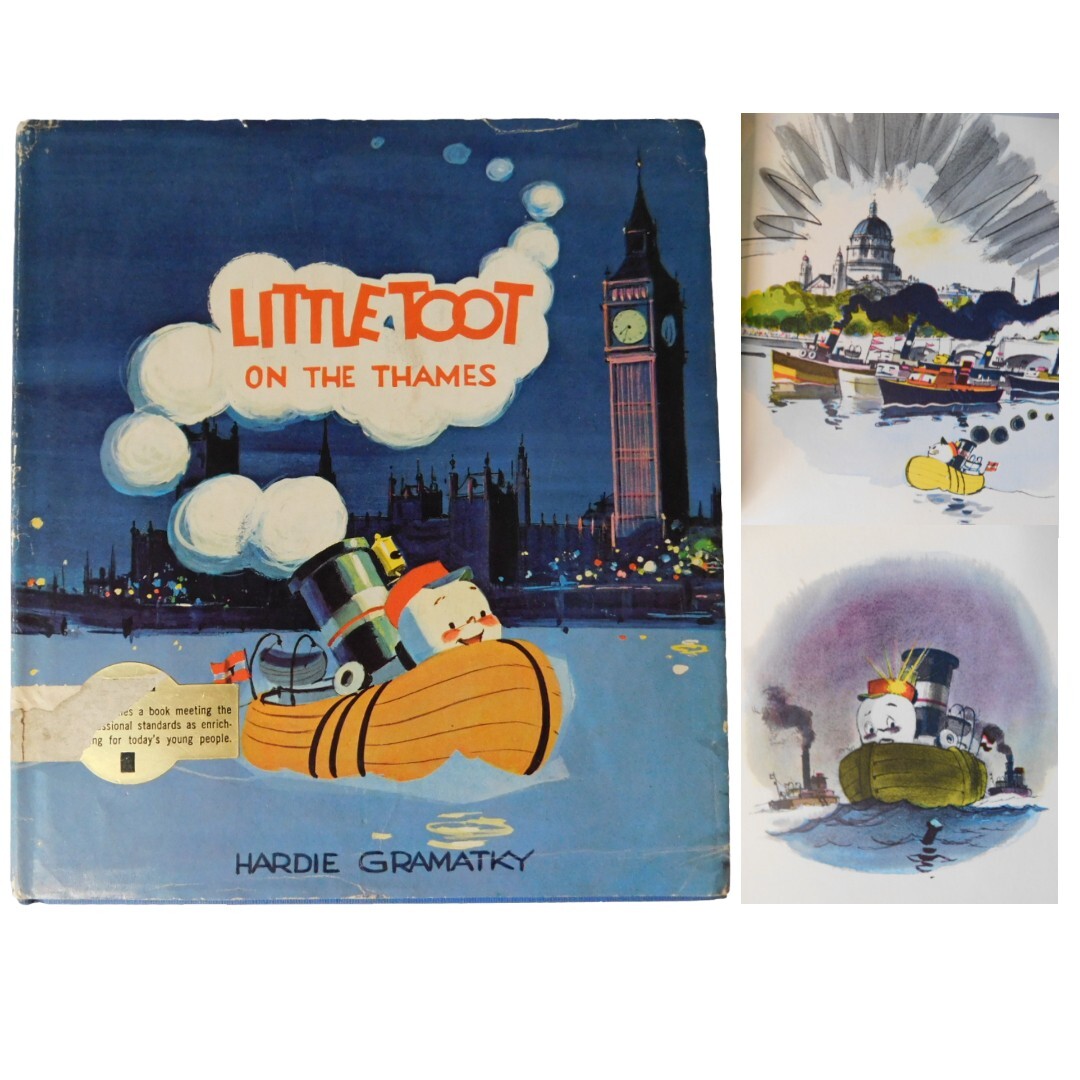Hardie Gramatky ~ Little Toot on the Thames ~True 1st Edition 1964 ...