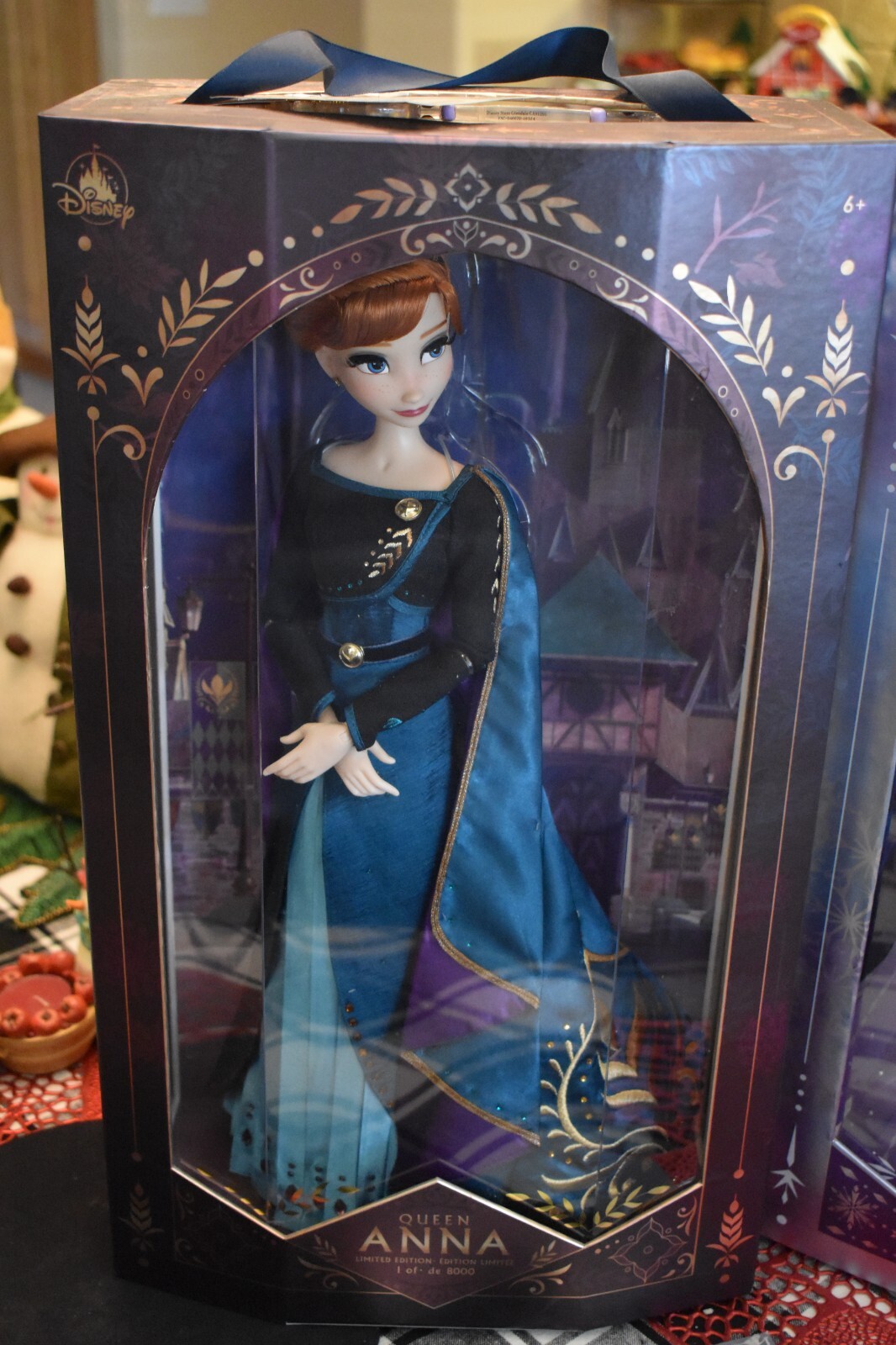 Disney 17" Limited Edition Frozen 2 Anna and Elisa Doll with Olaf Key ...