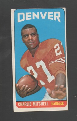1965 Topps Football Card #60 Charlie Mitchell-Denver Broncos Ex Card | eBay