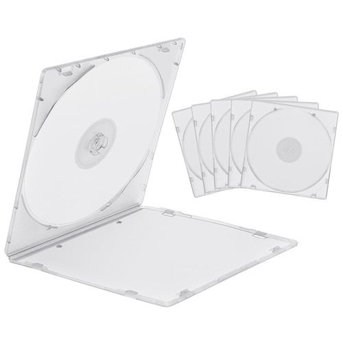 10-400 Pack Standard Clear DVD CD Cases Slim Single Disc PP Storage ...