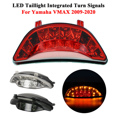 Rear Brake LED Tail Light Integrated For Yamaha V-max Vmax 1700 2009 ...