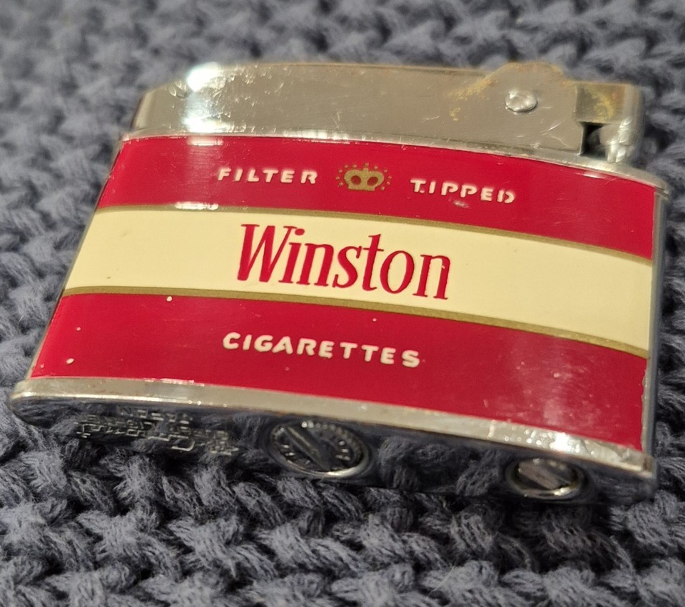 Vintage Winston Cigarettes Advertising Coronet Lighter | eBay