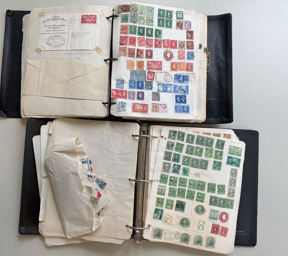 International Stamp Collection sorted by country, early 20th century to ...