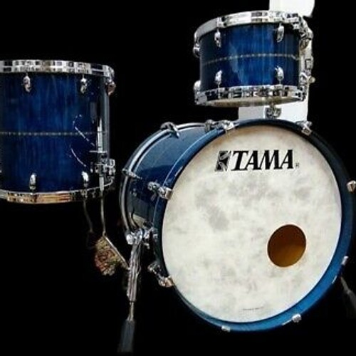 TAMA STAR Maple 18/12/14 Jazz Drumset Ocean Blue Curly Maple (ROLC ...