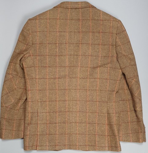 BARBOUR Men’s Tweed Shetland MOON Shooting HACKING Windowpane Sport ...