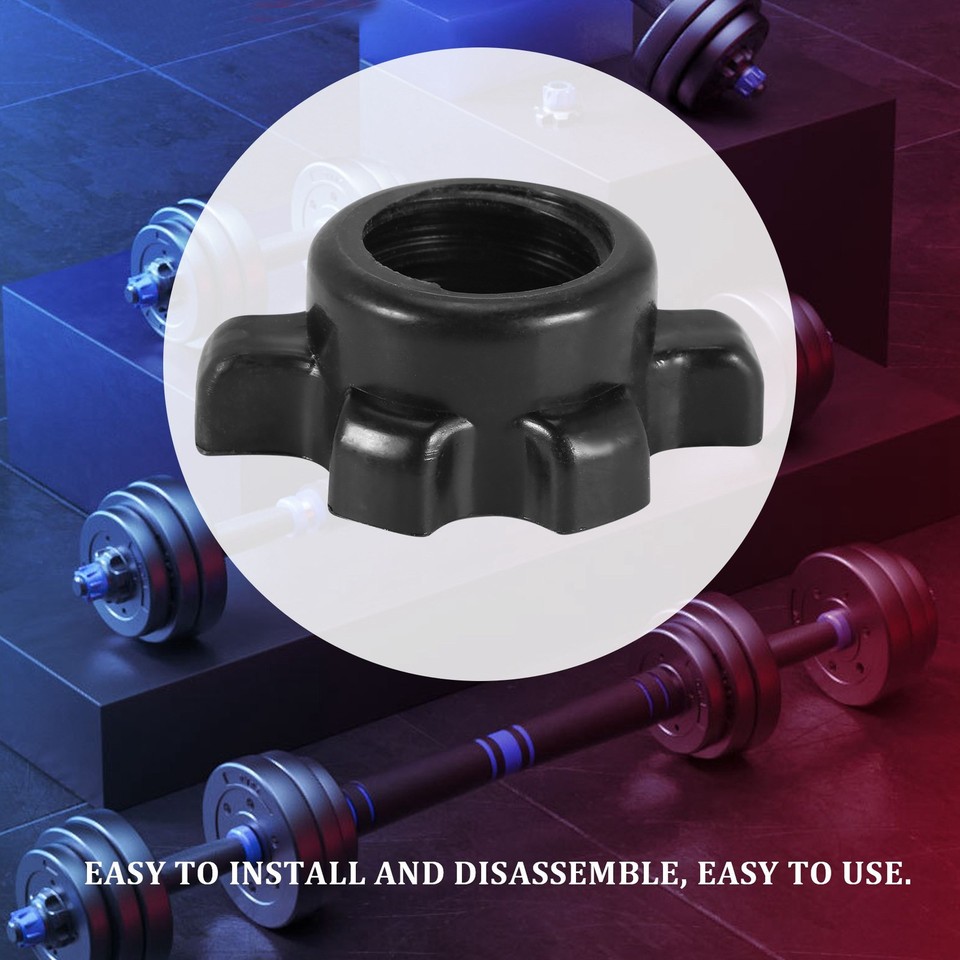 4Pcs Dumbbell Bar Barbells Screw Clamp Dumbell Weight Lifting ...