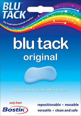 Bostik Blu Tack Original Reusable Sticky Blue Tac Handy Home Office Use ...