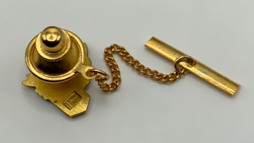 GE 1/10 10Kt Yellow Gold Filled Tie Tack Necktie Lapel Pin Suit | eBay