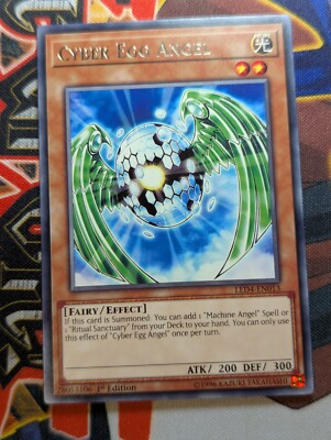 Yugioh Cyber Egg Angel LED4-EN013 - RARE | eBay