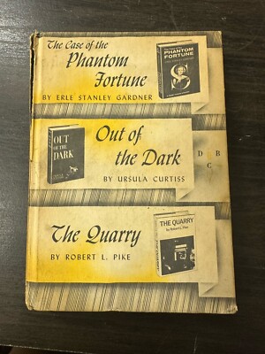 Vintage 1964 The Detective Book Club 3 In 1 Old Hardcover 3 Books In 1 ...