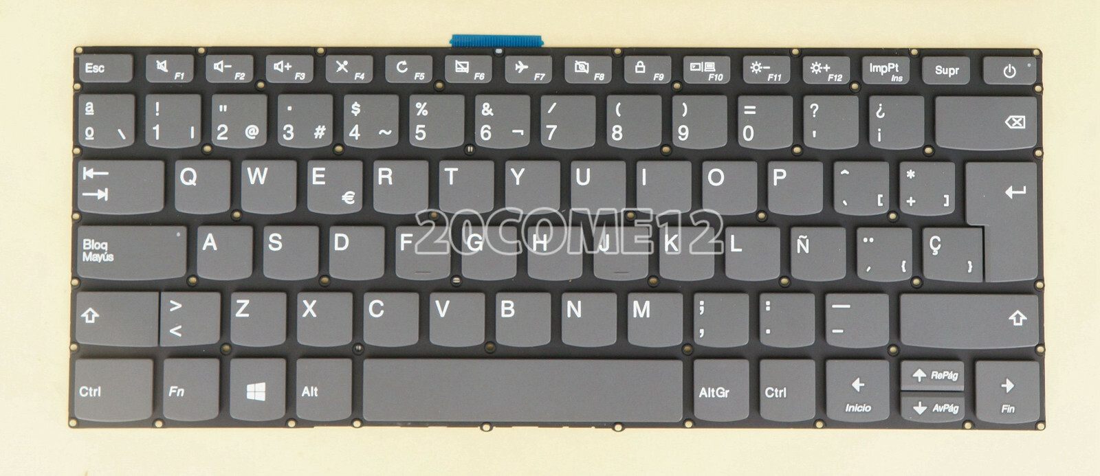 New For Lenovo S145-14IIL V145-14AST V14-ada Keyboard SP Spanish ...