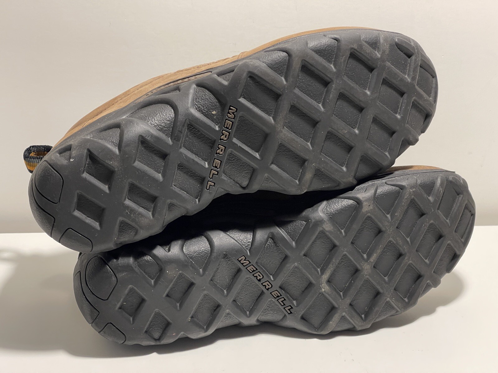 Merrell Jungle Moc J95625 Brown Nubuck Leather Slip On Shoes Kids JR ...