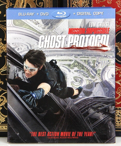 MISSION IMPOSSIBLE GHOST PROTOCOL- BLU RAY w/ SLIPCOVER + DIGITAL - I SHIP BOXED | eBay
