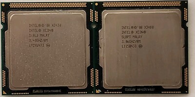 Intel Xeon X3480 + X3430 *2 Total CPU's* | eBay