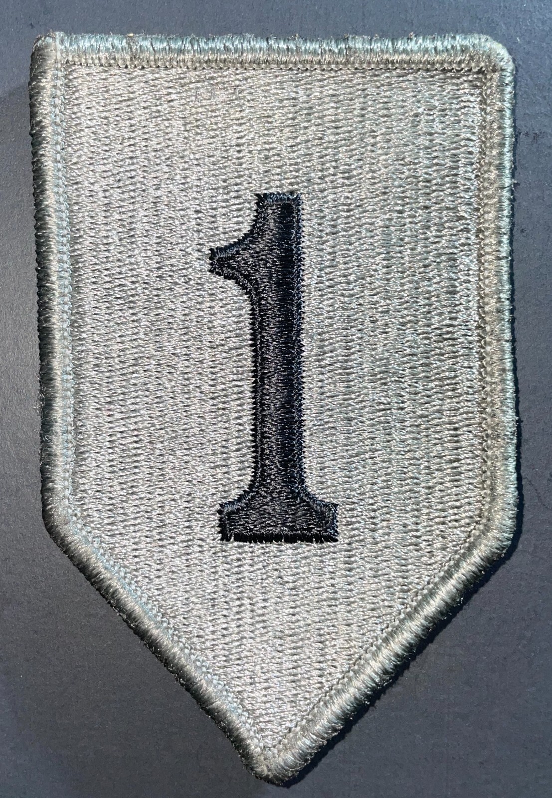 US Army ACU 1st Infantry Division Patch with Hook Used B767 | eBay