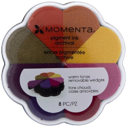Momenta Removable Wedges Pigment Ink Pad - Warm Tones - Petal Points | eBay
