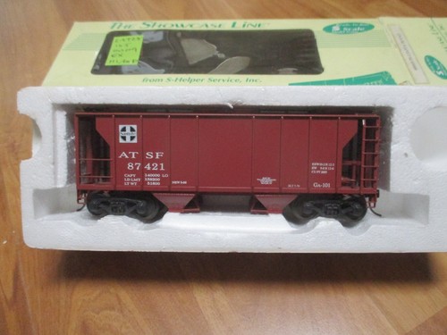 S Helper 00009 Santa Fe PS-2 hopper (2/27/25 165) Hirail/KD Couplers | eBay