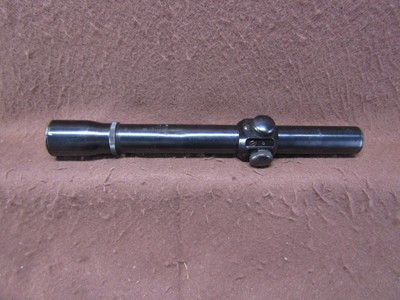 Weaver K2.5 Fixed 2.5x Power Rifle Scope T-Post Reticle 1" Tube 10 3/8 ...