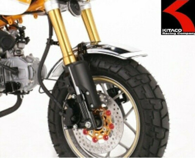 Honda Monkey 125 Kitaco Low Front Fender Stay | 6801300900 | Black ...