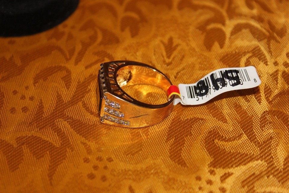 R.S. Covenant Ring Style #115 New With Tags, Size 11 Cubic Zirconia and ...