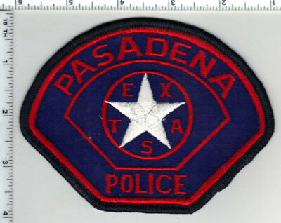 Pasadena Police (Texas) 3rd Issue Large Shoulder Patch | eBay