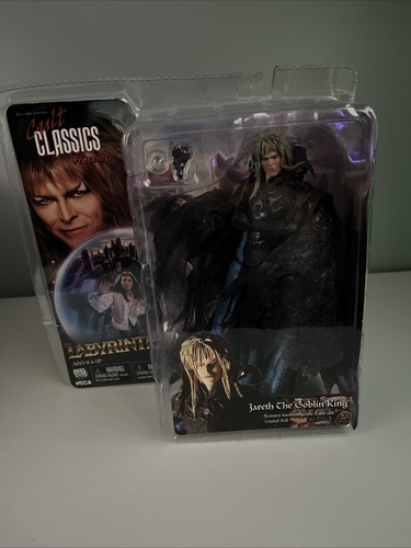 NECA Cult Classics The Labyrinth Jareth The Goblin King 7" Action ...