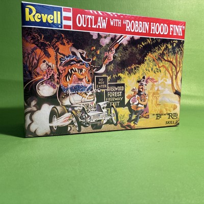 1996 Revell Outlaw Robin Hood Fink Ed Roth Vintage Model Car Kit 7622 ...