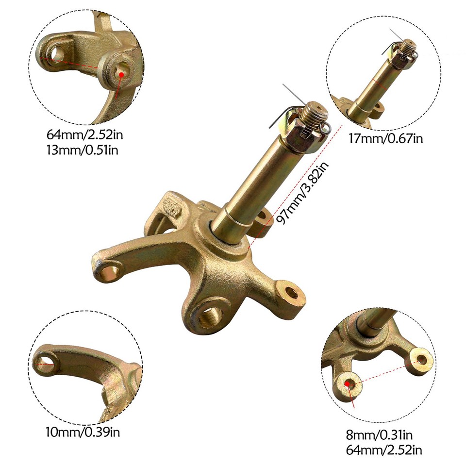 2pc 7" Inch Wheels 16x8-7 Rim Tyre 4 Stud For 110cc 140cc ATV Quad ...