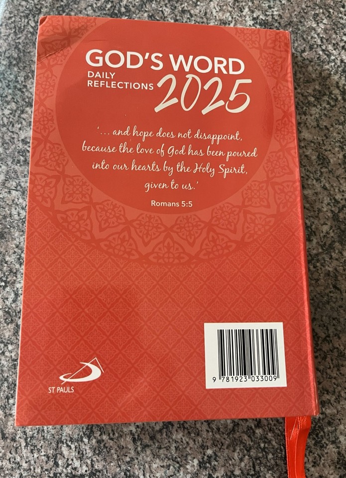 Catholic book God's Word Daily Reflections 2025 in very good condition ...