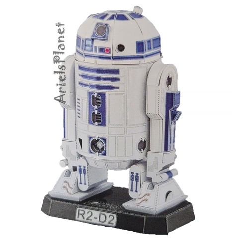 Disney Parks Star Wars Galaxy's Edge Droid Depot R2-D2 Metal Earth 3D ...