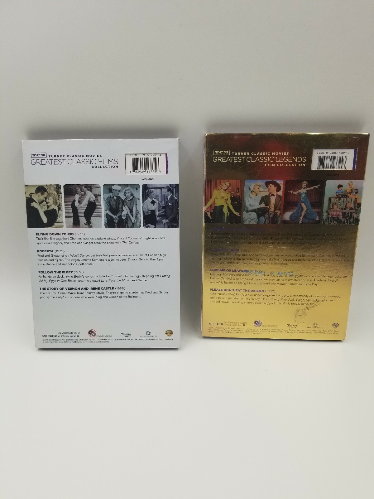 Lot of 2 TCM Greatest Classic Films Collection - ROMANTIC COMEDIES ...