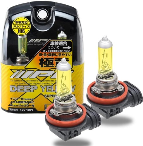 IPF Headlight Fog Lamp Halogen H16 Valve Yellow 2400K XY16 | eBay