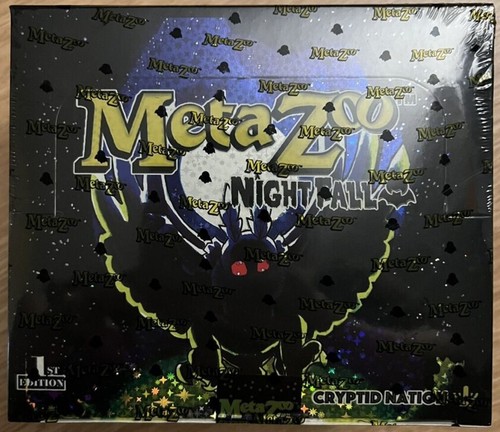 MetaZoo Nightfall 1st Edition Booster Box Brand New Sealed | eBay