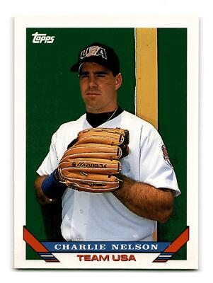 Charlie Nelson RC Rookie 1993 Topps Traded #5 USA NM-MINT | eBay