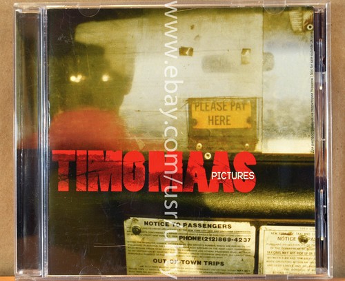 TIMO MAAS PICTURES 2005 RARE UKR ORIGINAL CD GERMAN HOUSE BREAKS ...