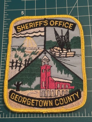 Georgetown (a) County Sheriff Police Patch - South Carolina | eBay