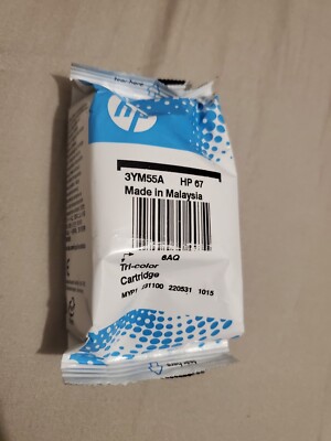 ORIGINAL HP 67 Color Ink Cartridges 3YM55A NEW GENUINE EXP 11/2023 | eBay