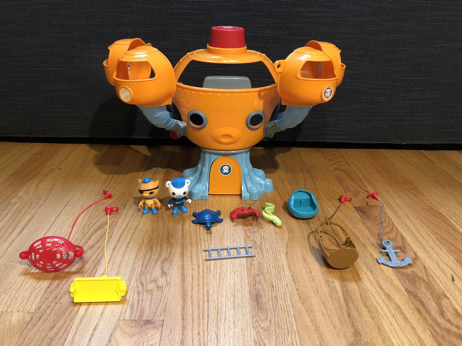 Fisher Price Octonauts 2010 Octopod Playset Hanging Accessories Figures ...