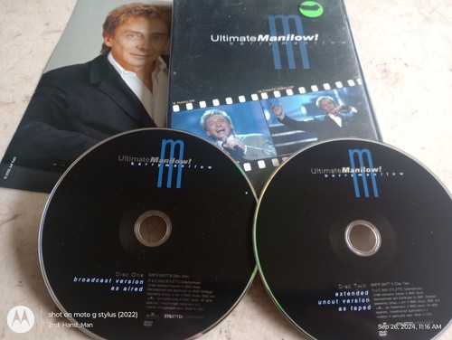 2003 BARRY MANILOW ULTIMATE 2 DISC DVD SET | eBay