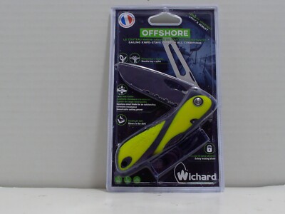 Wichard Offshore Sailing Knife - Shackle Key + Spike - Fluorescent ...