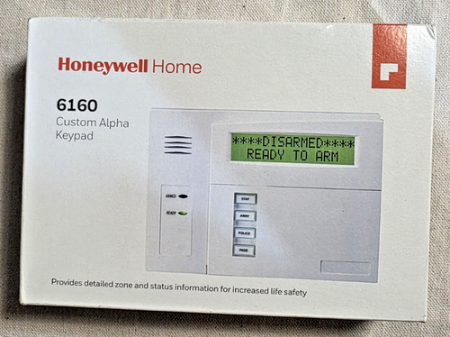 Honeywell 6160 Custom Alpha Keypad | eBay
