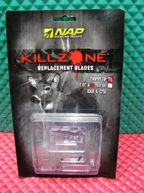 Nap Replacement Blades Killzone Trophy Tip 100gr 6pk for sale online | eBay