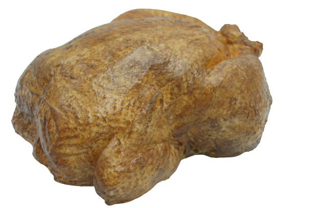 Display Faux Food Prop Whole Roasted Chicken New | eBay